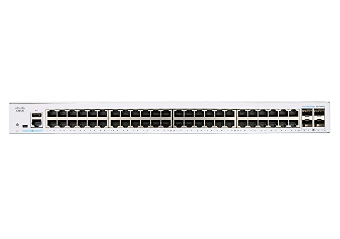 CISCO CBS350-48T-4X-IN CBS Layer 2 switching, VLAN support, Spanning ...