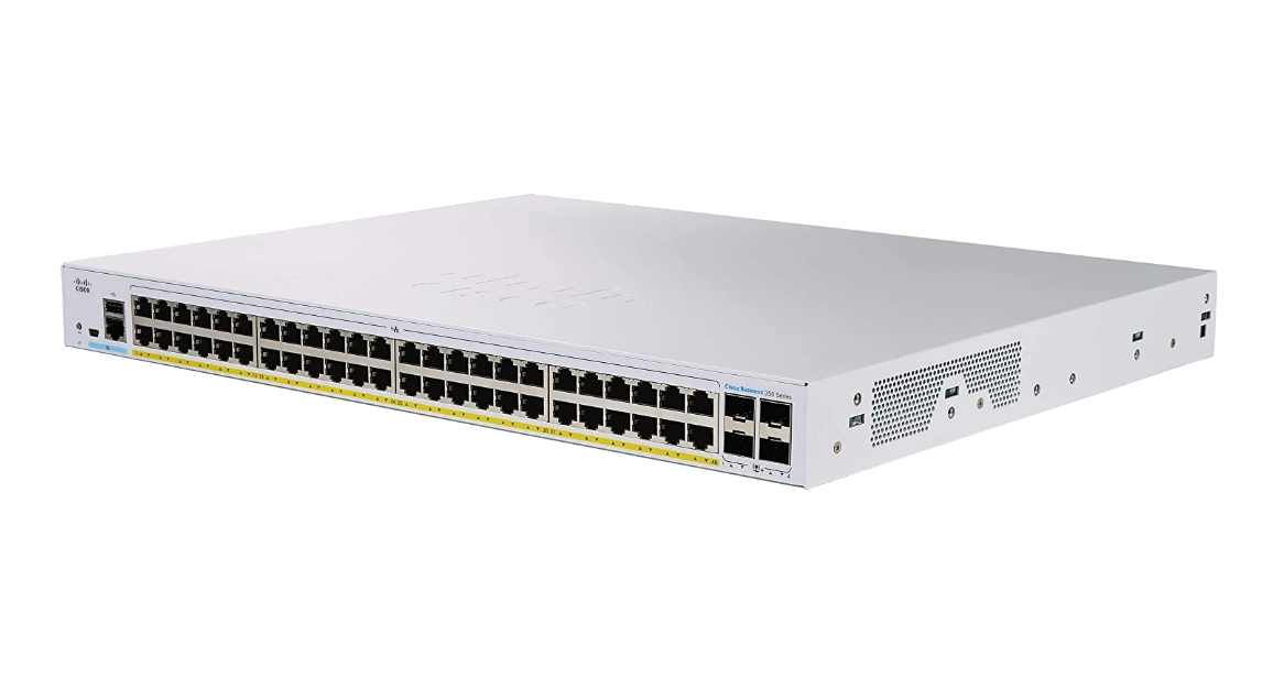 CISCO CBS350-48FP-4G-IN CBS Layer 2 switching, VLAN support, Spanning ...