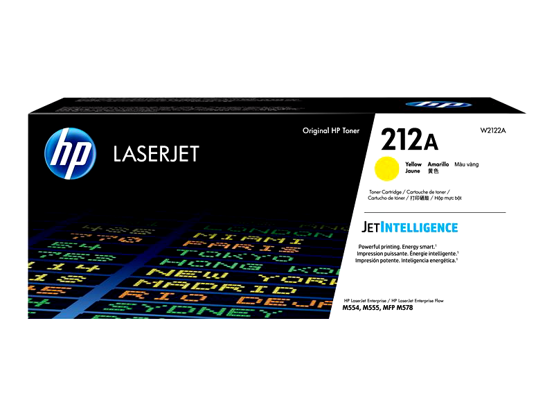 HP W2122A 212A Yellow Original Laserjet Toner Cartridge