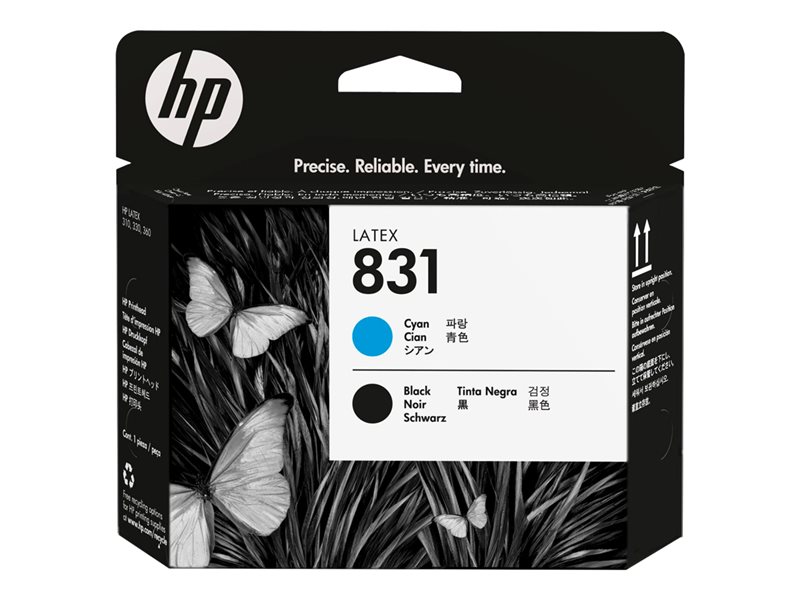 HP 831 Cyan and Black Latex Printhead