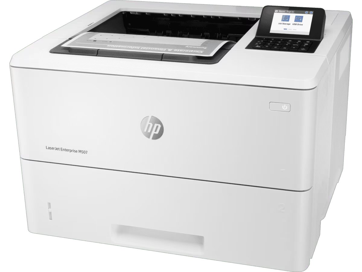 HP 1PV87A Laserjet Enterprise M507dn with One-Year, Next, Onsite Warranty