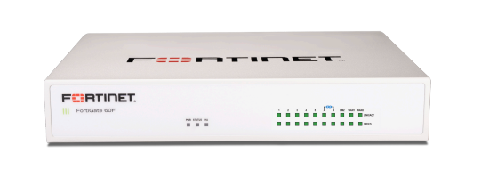 Fortinet FG - 60F 10 x GE RJ45 ports, including 7 x Internal Ports, 2 x ...
