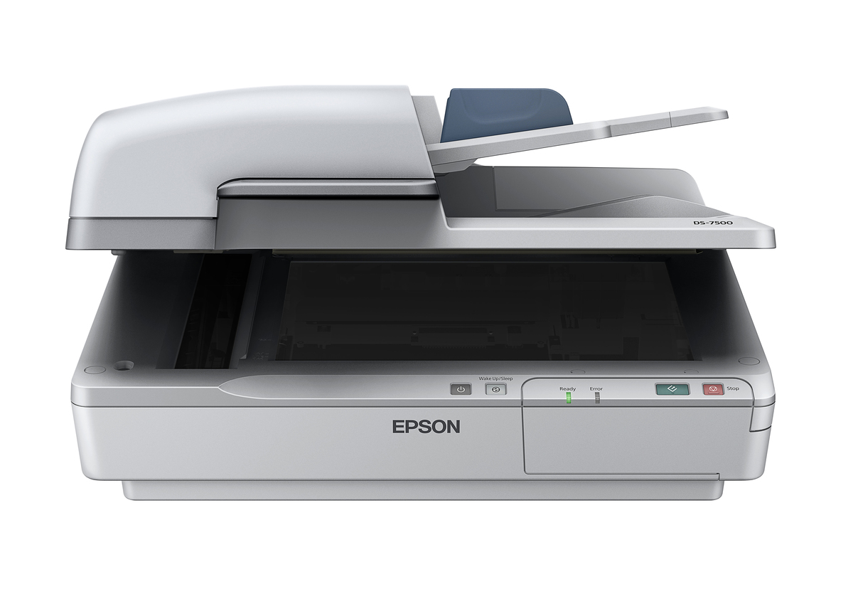 Epson WorkForce DS-7500 Flatbed Document Scanner with Duplex ADF ...