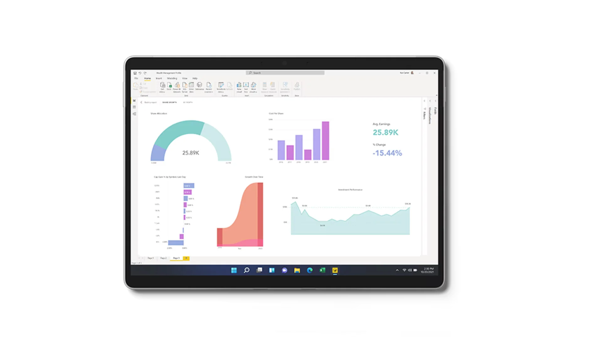 Microsoft 8PR-00061 Surface Pro 8, Intel Core i5-1145G7 , 8GB RAM ...