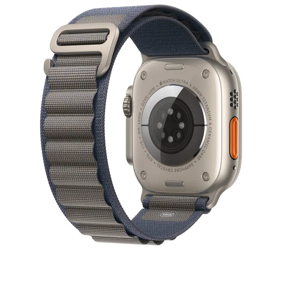 Apple 49mm Blue Alpine Loop Watch Band Strap - Small