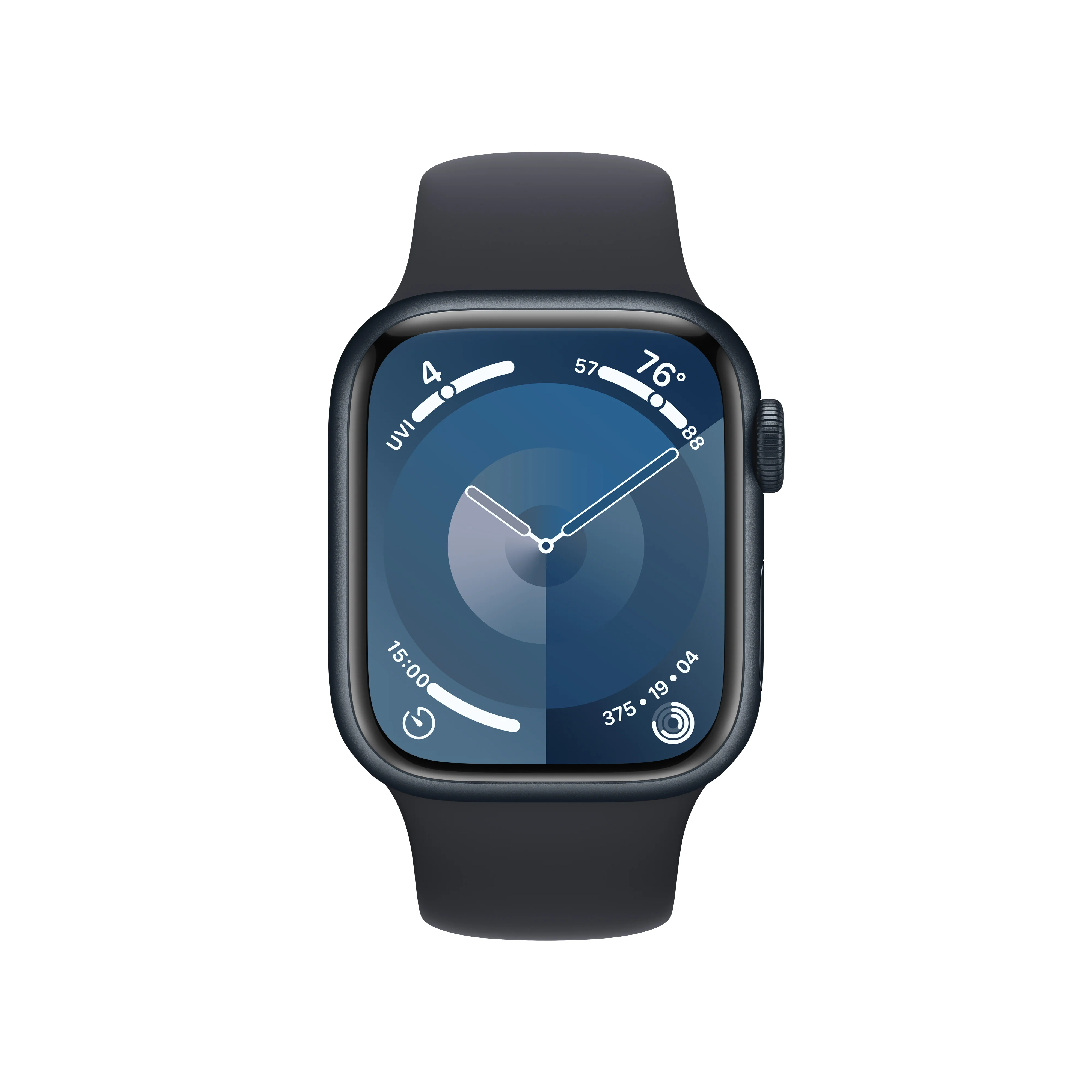 Apple Watch Series 9 GPS 41mm Midnight Aluminium Case with Midnight ...