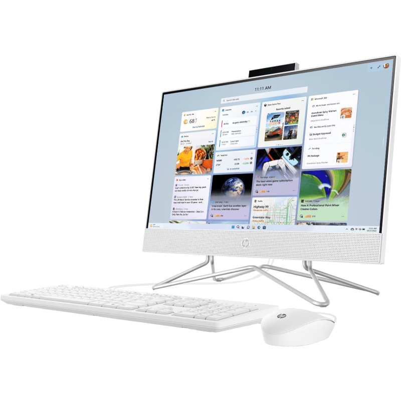 HP 84J08PA#ACJ All-in-One 22-dd0304in 8 GB DDR4, 512 GB SSD, AMD Ryzen ...