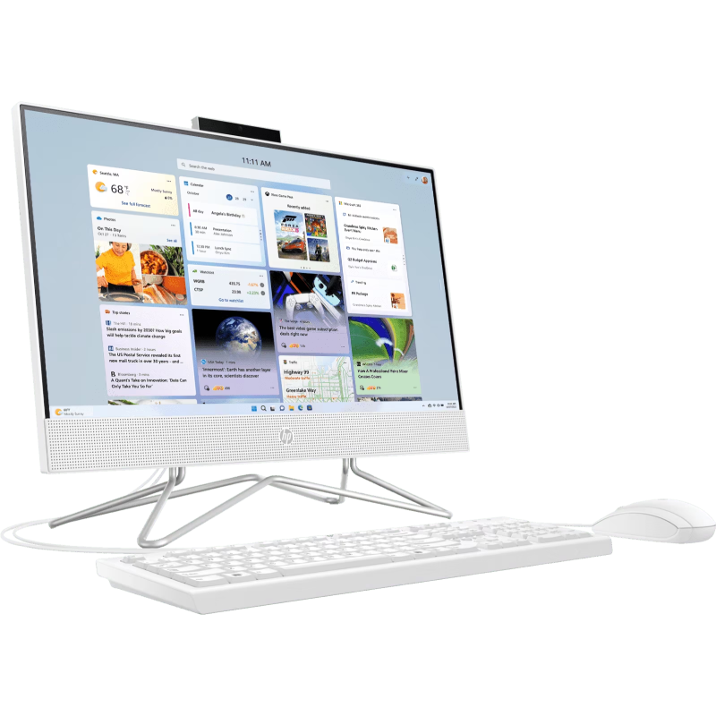 HP 84J08PA#ACJ All-in-One 22-dd0304in 8 GB DDR4, 512 GB SSD, AMD Ryzen ...