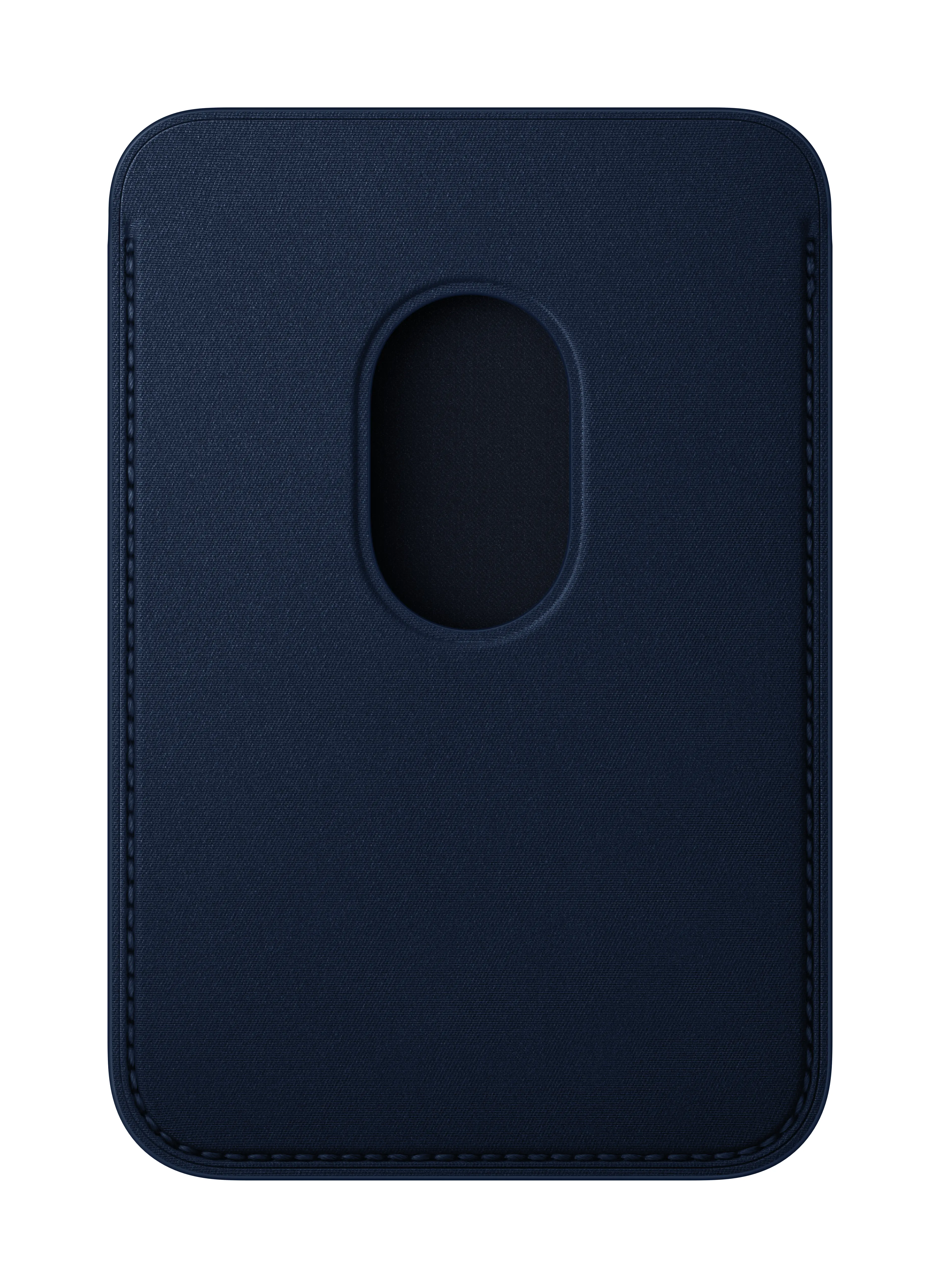 Apple MA6X4ZM/A iPhone FineWoven Wallet Deep Blue