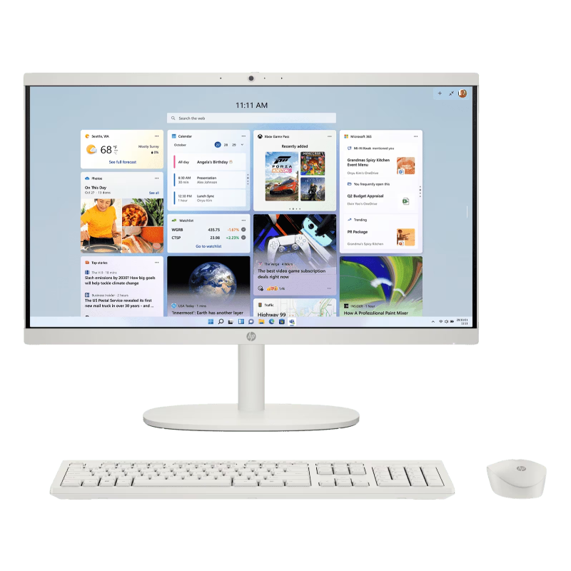 HP 22-DG0786IN, Intel Core i3-N300, 8GB RAM 512 GB Storage, All In One ...