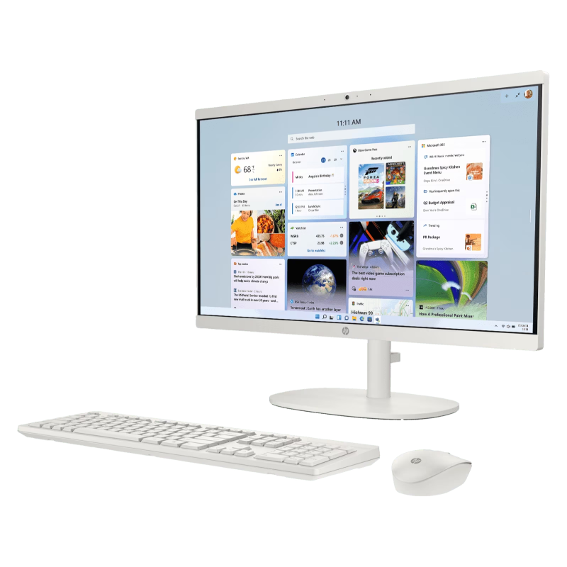 HP 22-DG0786IN, Intel Core i3-N300, 8GB RAM 512 GB Storage, All In One ...